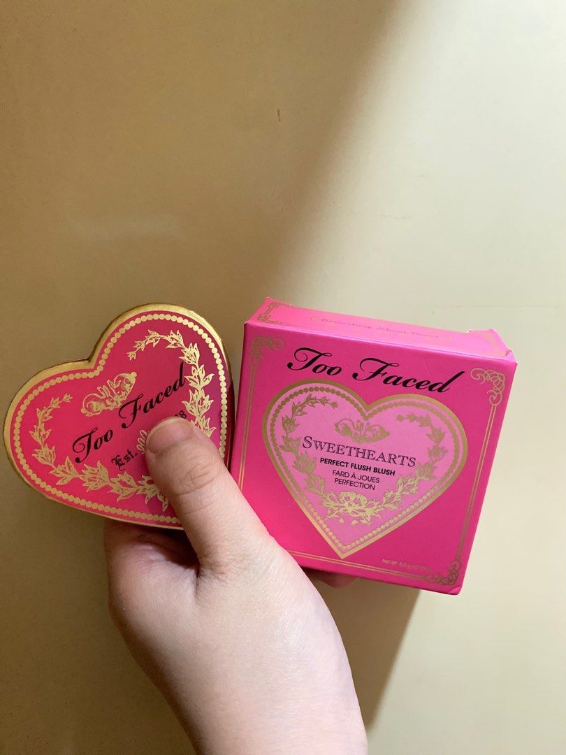 清貨*Too faced sweet Heart perfect flush blush 胭脂, 美容＆個人護理, 健康及美容 - 皮膚護理 ...