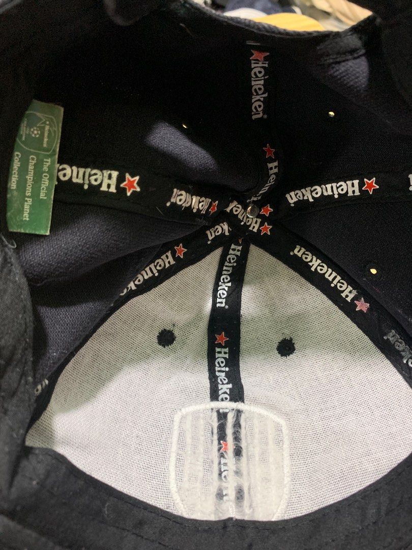 Topi Champion League by heineken, Fesyen Pria, Aksesoris, Topi di Carousell