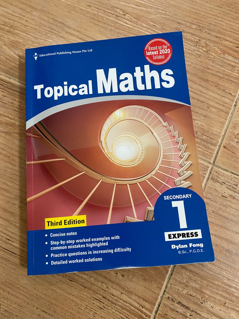 Topical Maths assessment book Sec 1 Express, Hobbies & Toys, Books & Magazines, Assessment Books ...