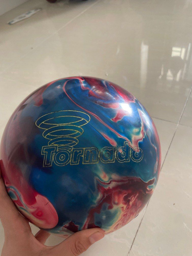 tornado bowling 12 pound, Sports Equipment, Sports & Games, Billiards & Bowling on Carousell