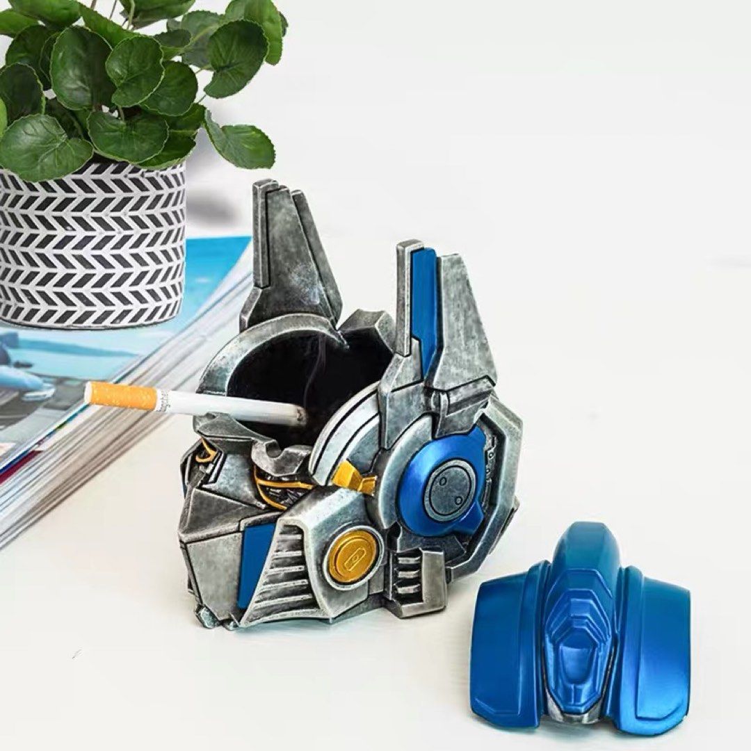 Transformers bumble bee Optimus prime ashtray decoration, Hobbies ...