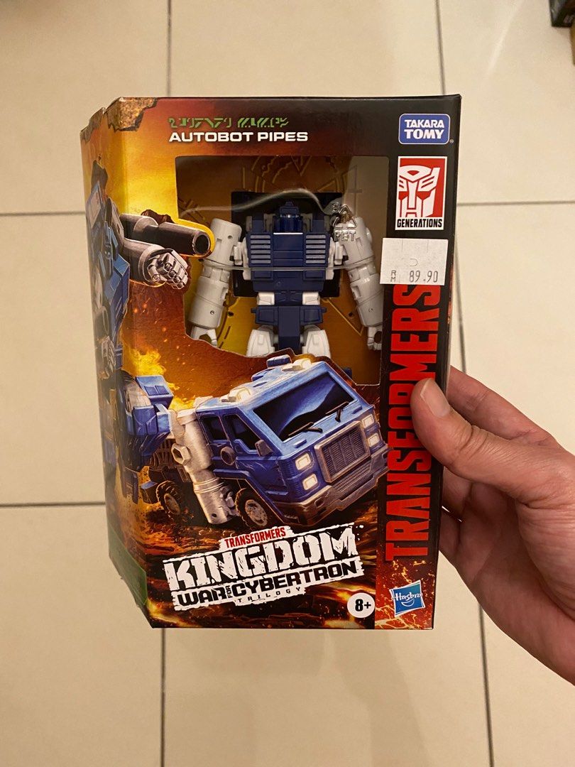 Transformers Kingdom Pipes, Hobbies & Toys, Toys & Games on Carousell