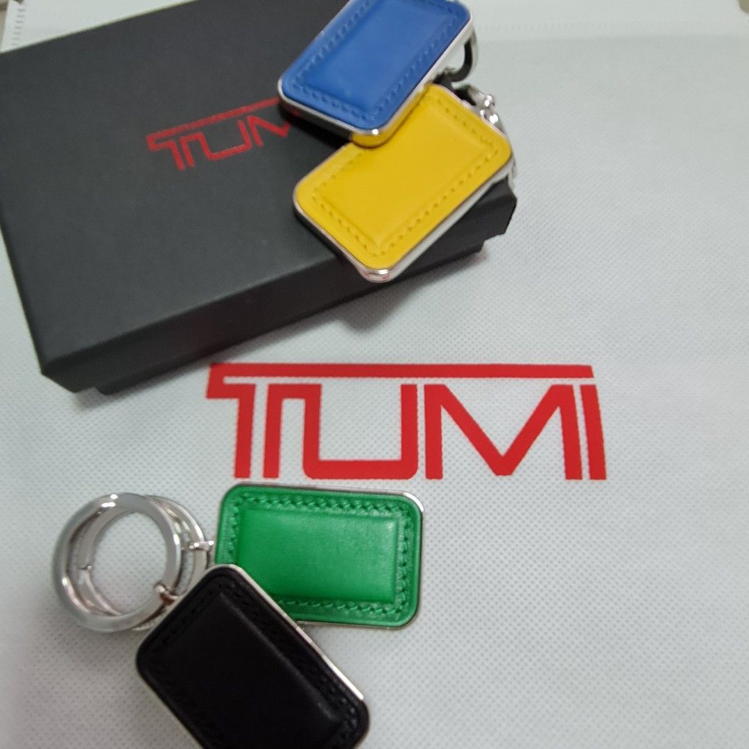 Tumi Patch Tracer Key Fob - Retail Samples, Men's Fashion, Watches ...
