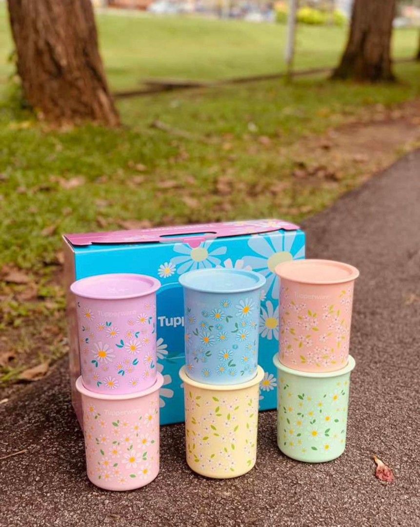 Tupperware One Touch Spring Collection, Furniture & Home Living ...