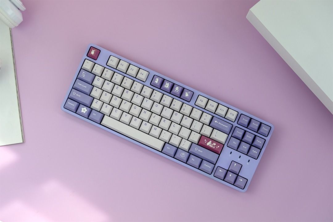 [SG Local Stock] Tuzi Keycaps | Cherry Profile | PBT Dye-Sub | Royal ...