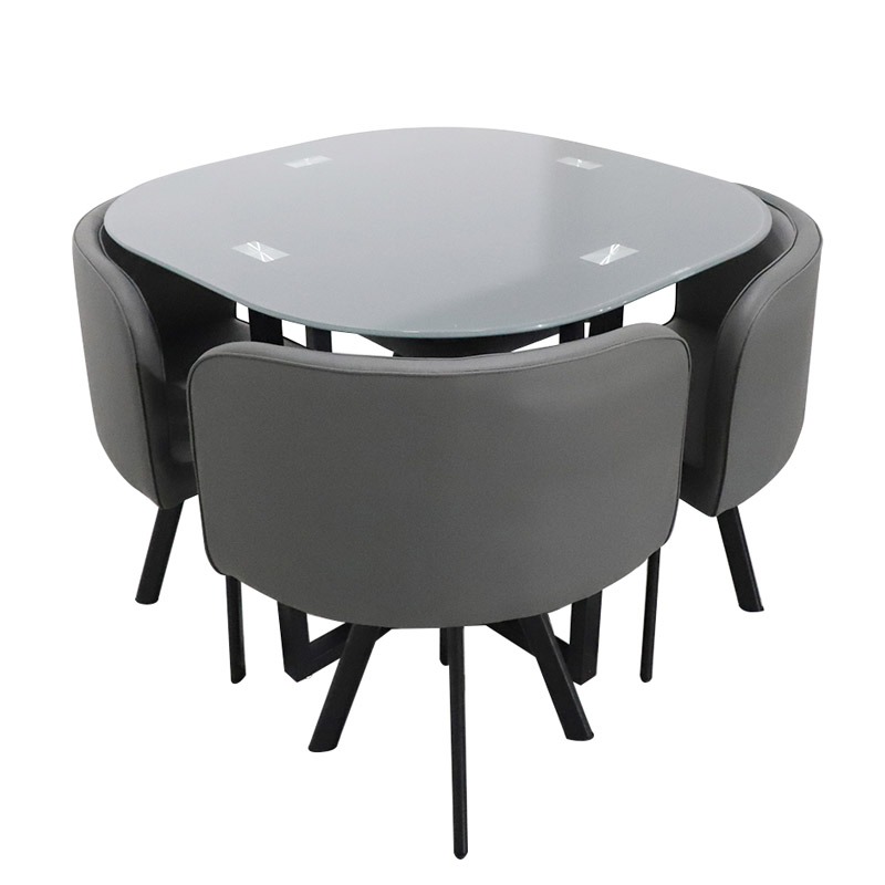 [TWS] FREE INSTALLATION DINING SET 1 TABLE + 4 CHAIRS, Furniture & Home ...