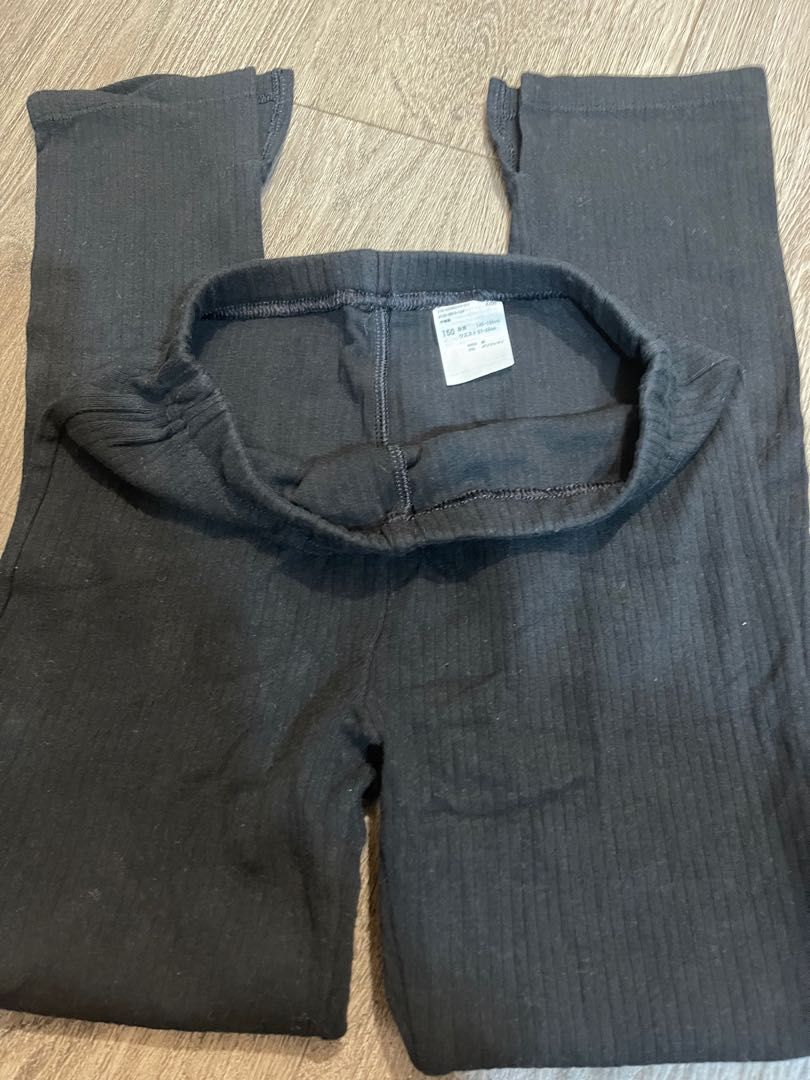 Uniqlo Long Pants/ Inner wear/ Heattech, Babies & Kids, Babies & Kids ...