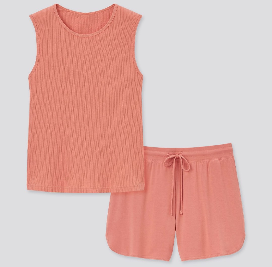 Uniqlo Set (Coral), Women's Fashion, Dresses & Sets, Sets or ...