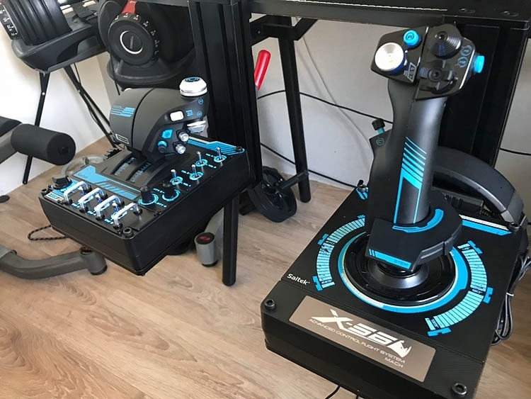 (Urgent sale can nego) Saitek x56 desk mount, Video Gaming, Gaming ...