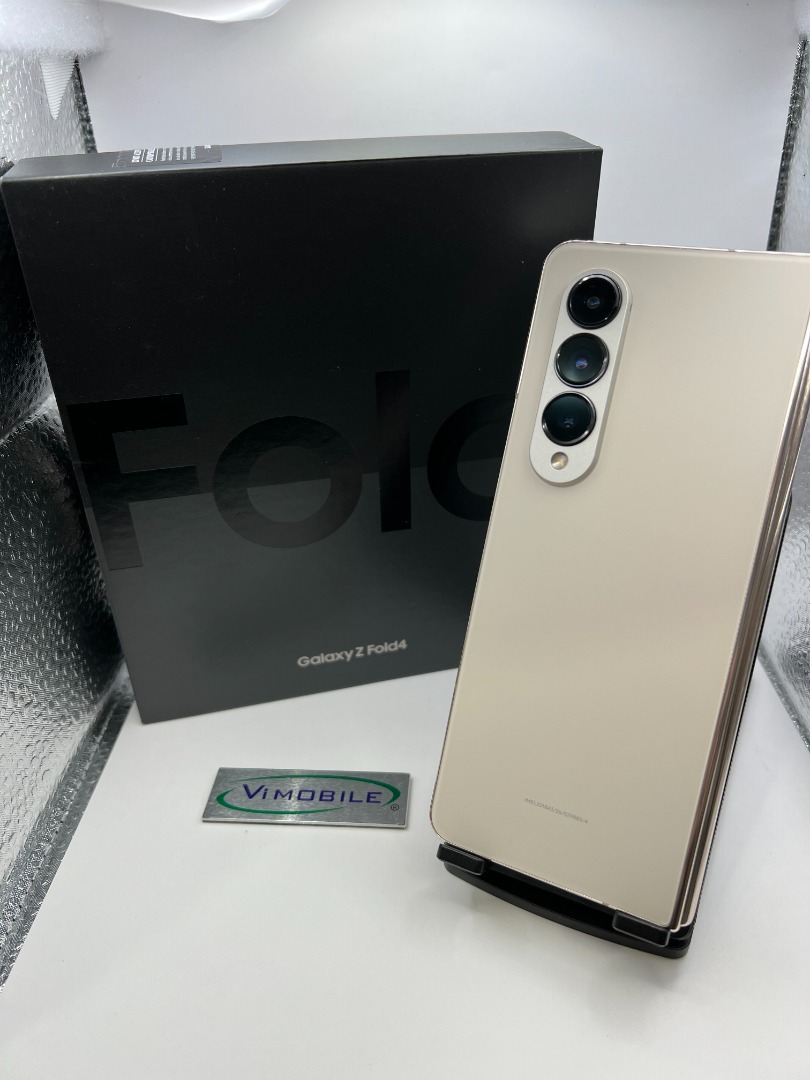 Used Galaxy Z Fold 4 5G 256GB Beige, Mobile Phones & Gadgets, Mobile ...