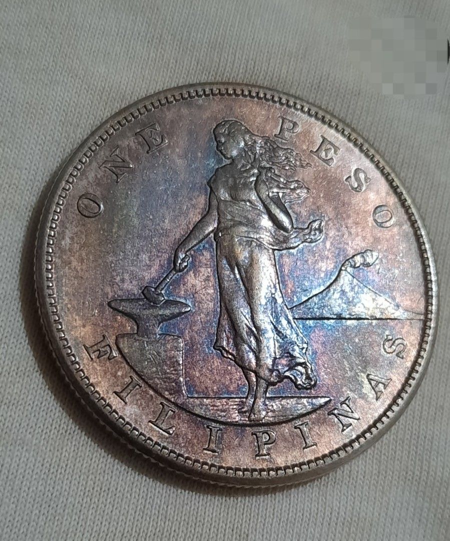 Uspi 1904s 1peso silver coin, Hobbies & Toys, Memorabilia ...