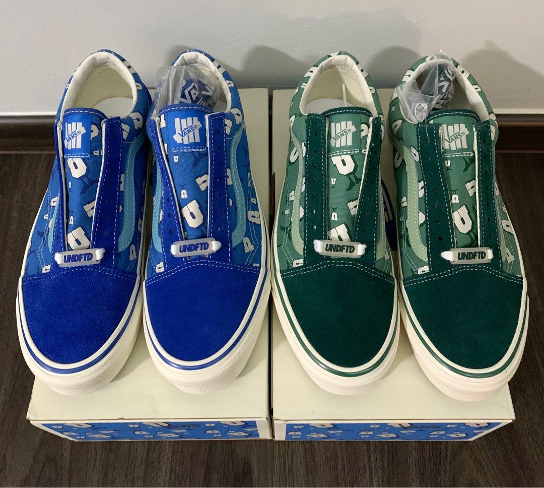 Vans x Undefeated U-man logo old skool, Men's Fashion, Footwear ...