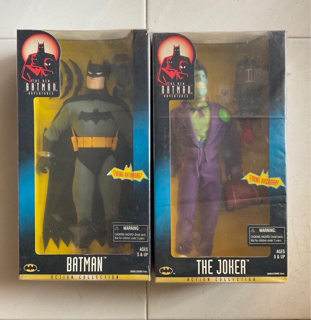 Vintage 1997 The New Batman Adventures Batman and Joker, Hobbies & Toys ...