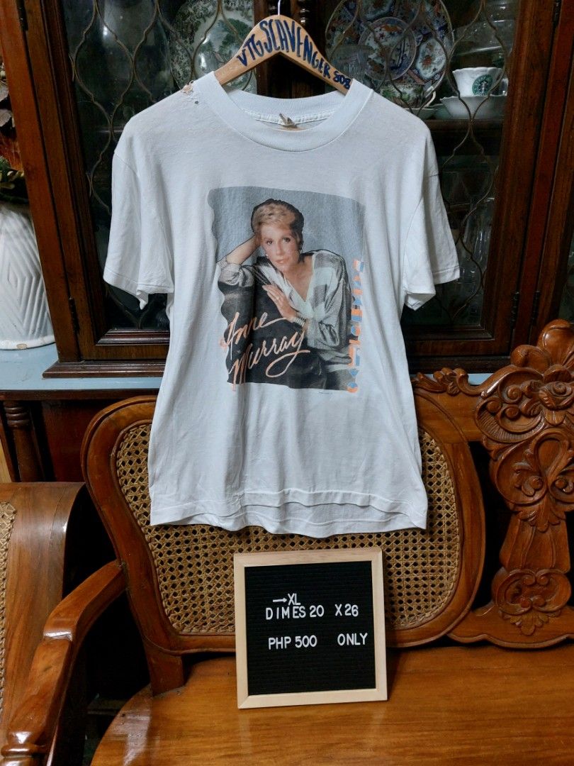 Vintage 80s anne murray, Men's Fashion, Tops & Sets, Tshirts & Polo ...