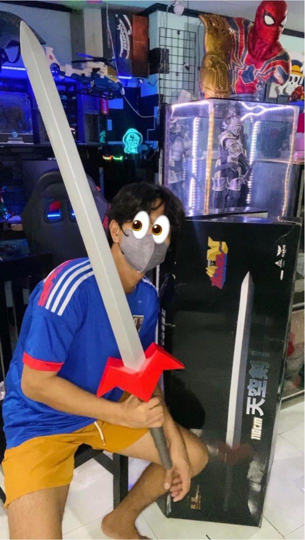 Voltes-V Life Size Sword, Hobbies & Toys, Toys & Games on Carousell