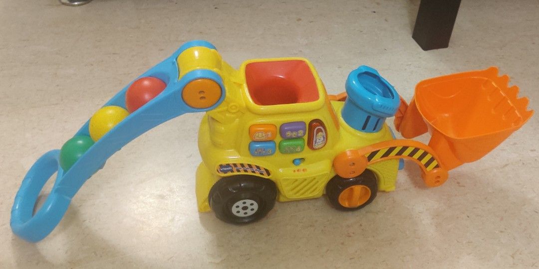 Vtech pop and drop digger, Babies & Kids, Infant Playtime on Carousell