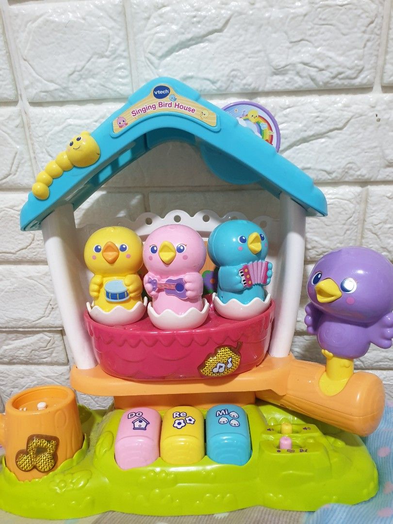 VTECH SINGING BIRD HOUSE BABY TOYS PRELOVED, Babies & Kids, Infant ...