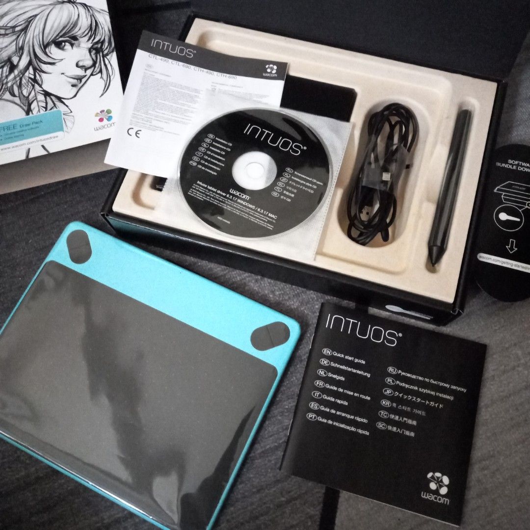 Wacom Intuos Draw Creative Drawing Pen Tablet, Mobile Phones & Gadgets ...