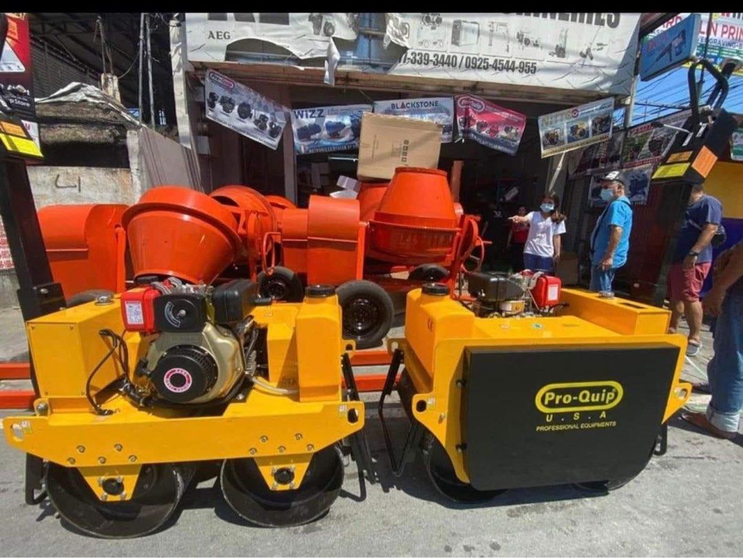 Walk Behind Vibratory Roller (Mini Pison), Commercial & Industrial ...