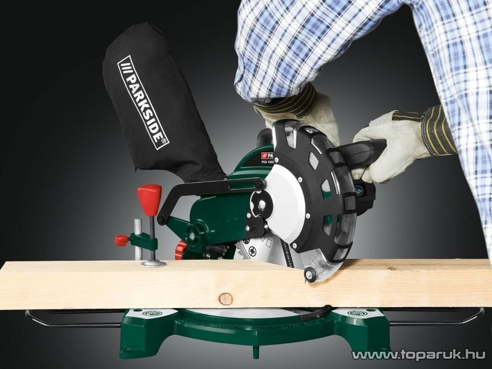(WAREHOUSE CLEARANCE SALE) PARKSIDE PKS 1500 B3 Electric miter and ...
