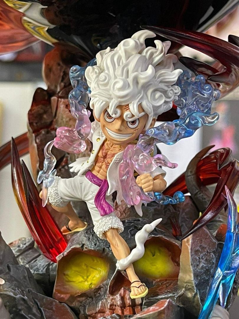 Warhead Studio - WCF Sun God Luffy Gear5 - Nika, Hobbies & Toys, Toys & Games on Carousell
