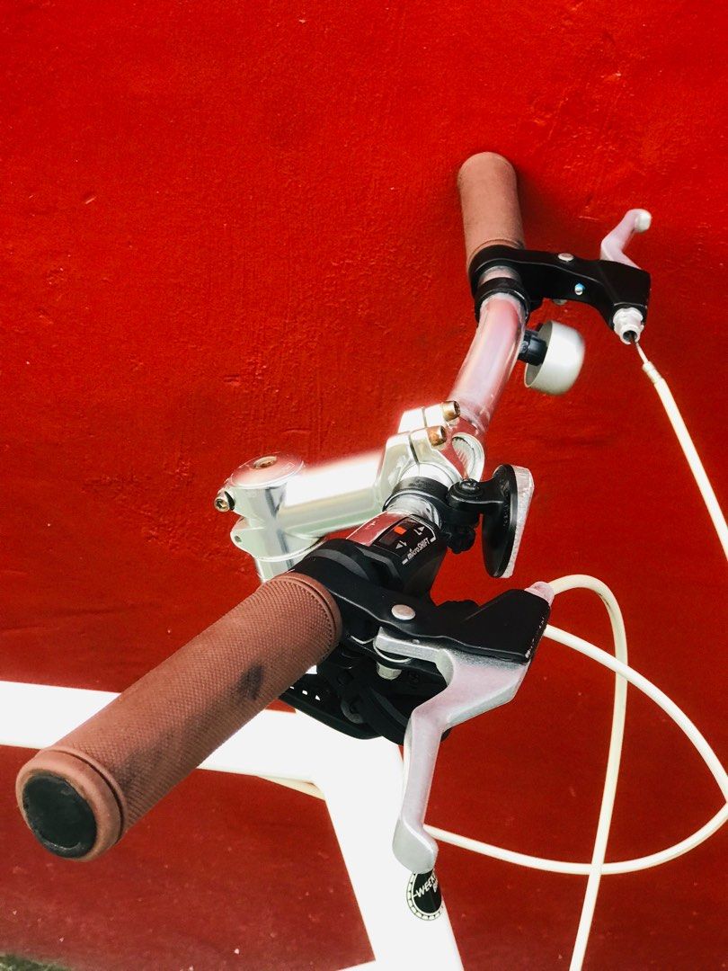 Weekend Bike Mini Velo Pearl White Alloy Frame, Sports Equipment ...