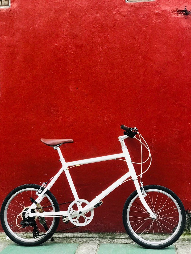 Weekend Bike Mini Velo Pearl White Alloy Frame, Sports Equipment ...