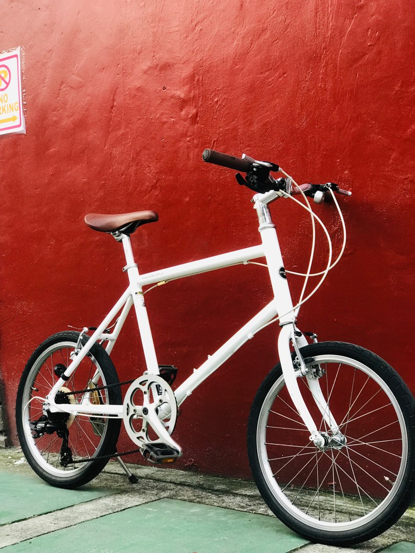 Weekend Bike Mini Velo Pearl White Alloy Frame, Sports Equipment ...