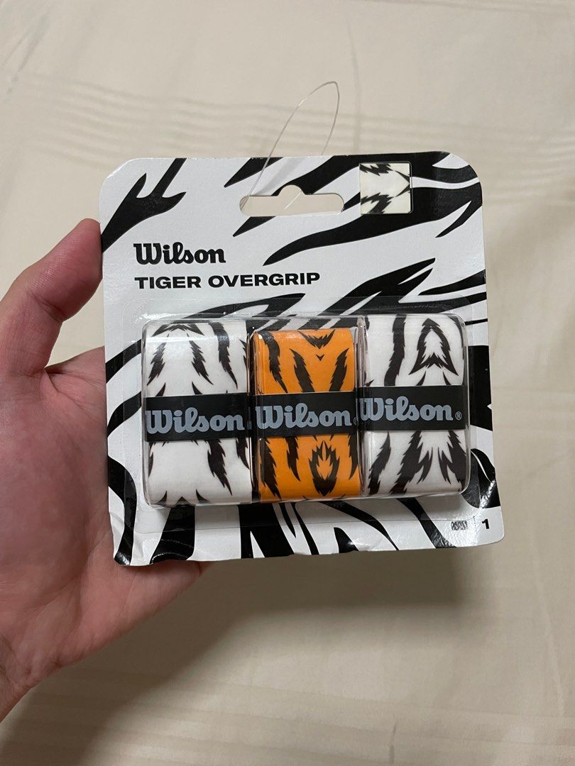 Wilson Tiger Overgrip, Sports Equipment, Sports & Games, Racket & Ball ...