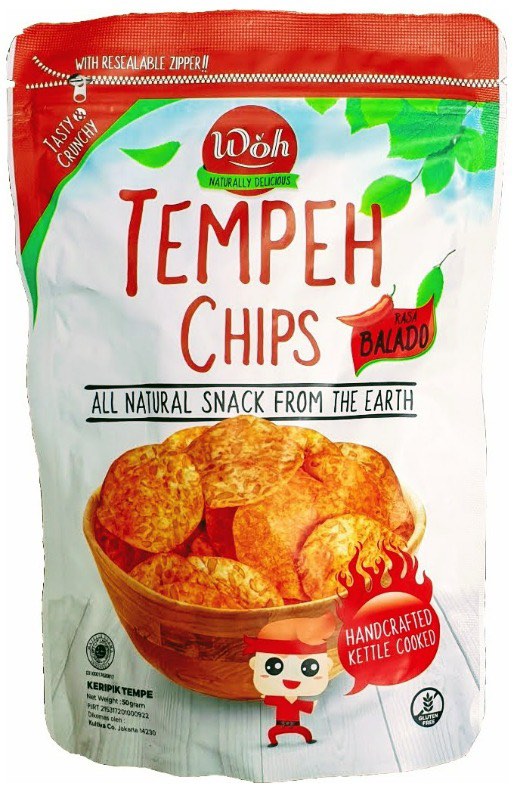 WOH Tempeh Chips |tibits snacks |potato chips |banana chips| healthier ...