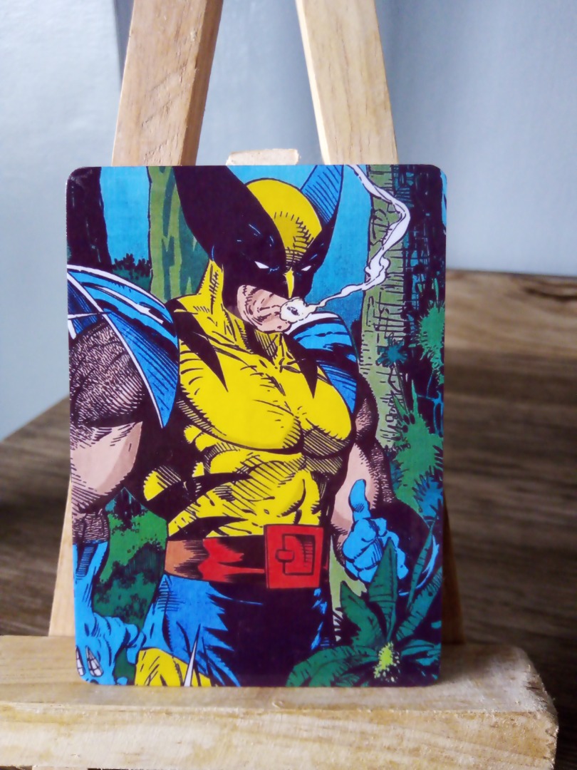 WOLVERINE XMEN ART CARD - CUSTOM, Hobbies & Toys, Toys & Games on Carousell