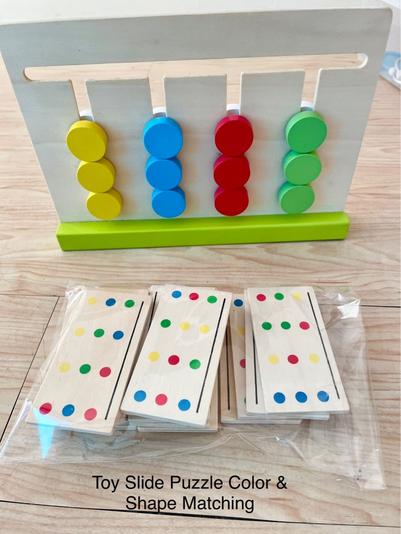 Wooden Color Match, Hobbies & Toys, Toys & Games on Carousell