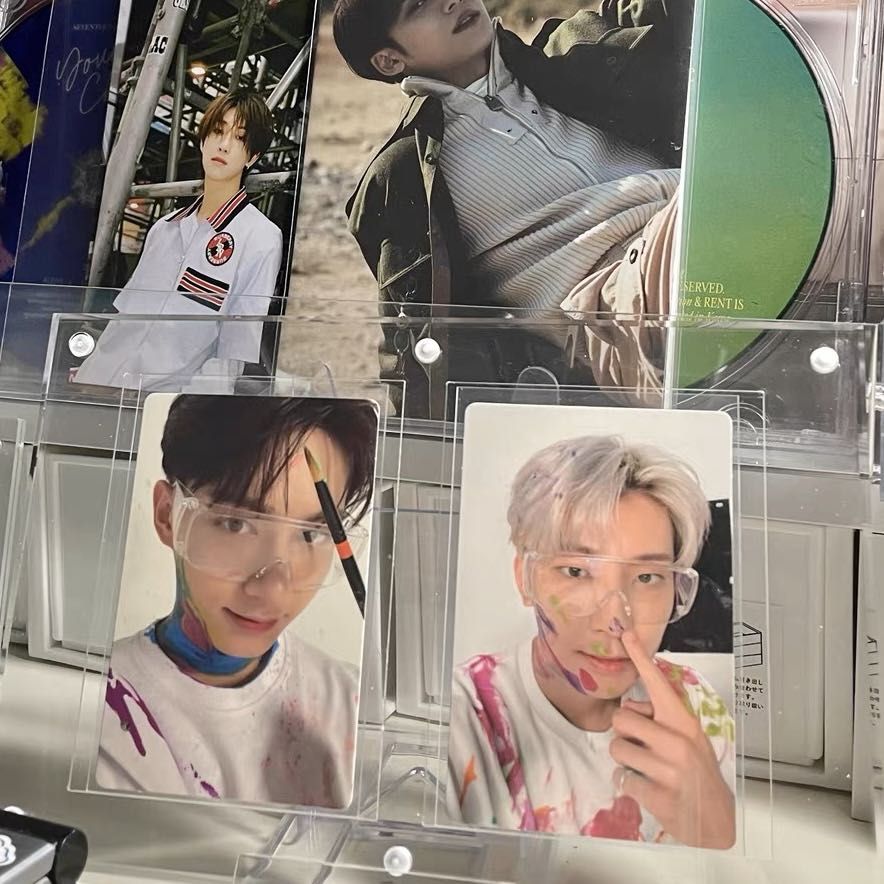 [WTS/PO] kpop photocard acrylic display holder (pc stand frame ...