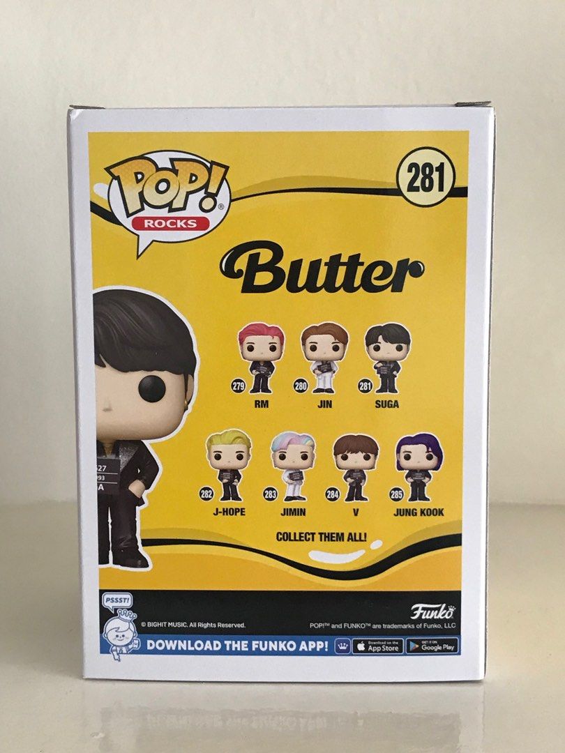 Wts lfb ph Funko Pop Butter Suga/Yoongi, Hobbies & Toys, Memorabilia & Collectibles, K-Wave on ...