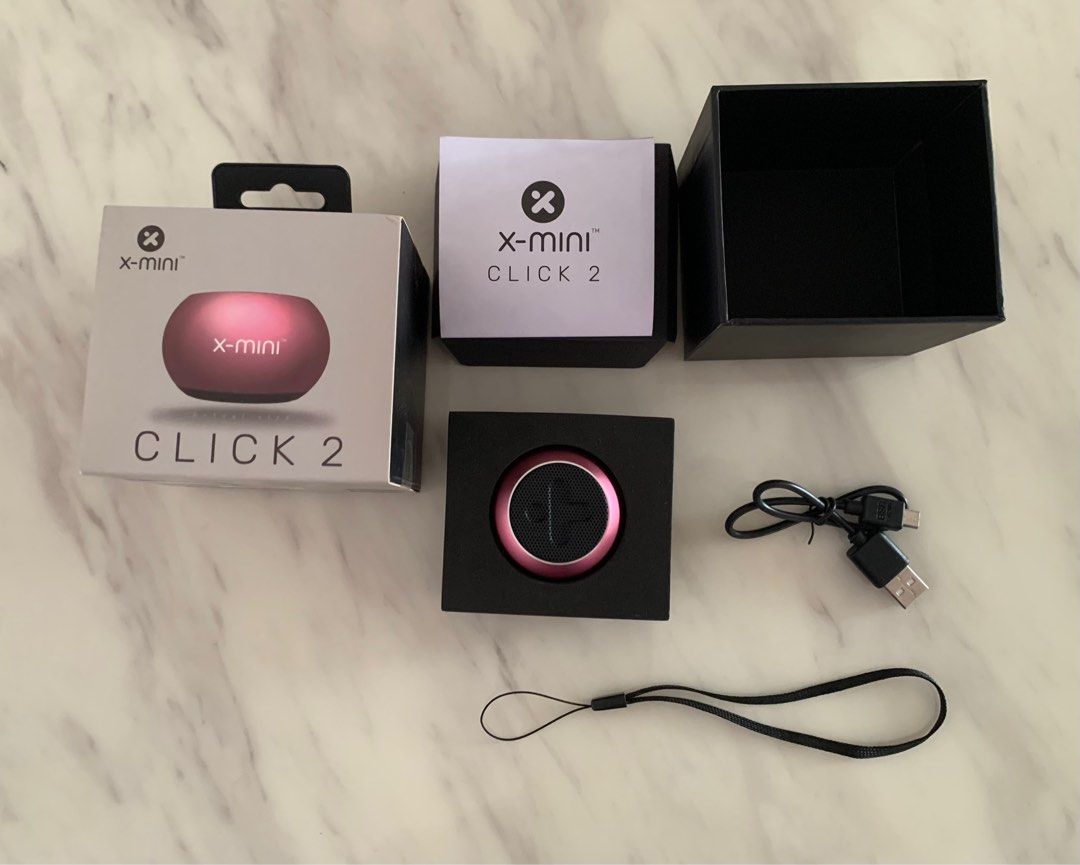 X-Mini Click 2 Portable Bluetooth Speaker, Audio, Portable Music ...
