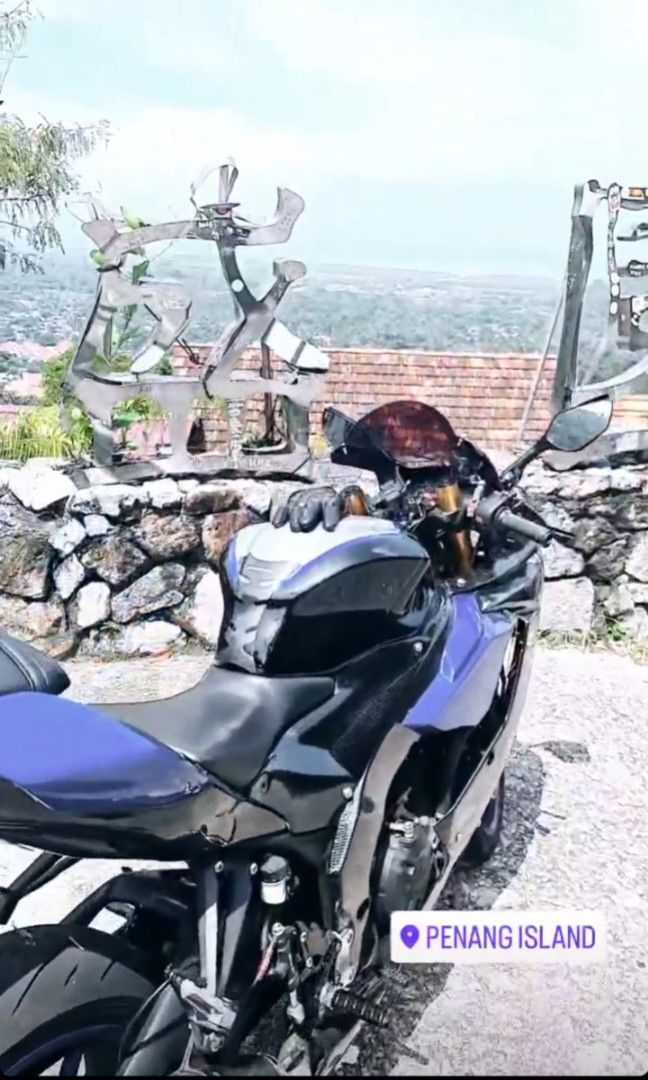 YAMAHA R25 V1 2016 FULLY CONVERT R1M, Motorbikes on Carousell