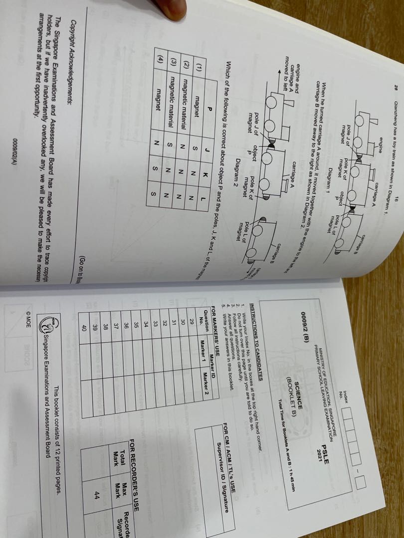 Yearly psle science 2019-2021, Hobbies & Toys, Books & Magazines ...