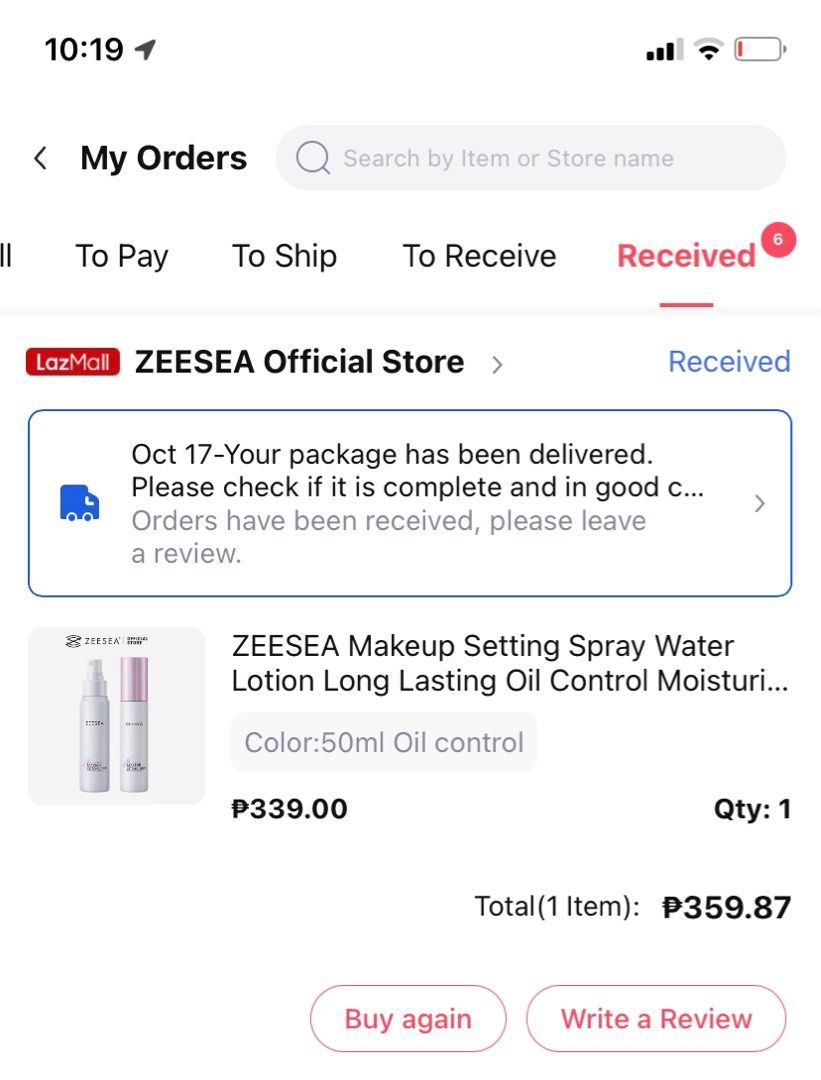 ZEESEA Setting Spray, Beauty & Personal Care, Face, Makeup on Carousell