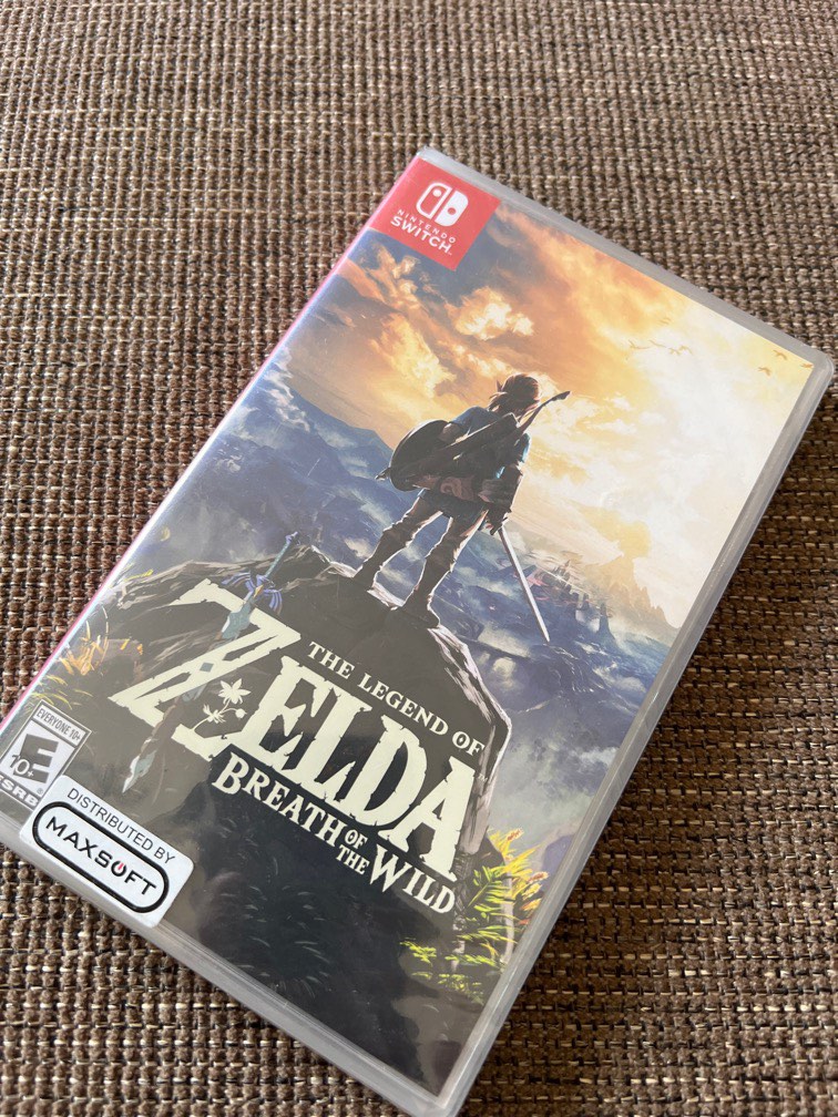 Zelda game for Nintendo switch (BNIB unopened), Video Gaming, Video ...