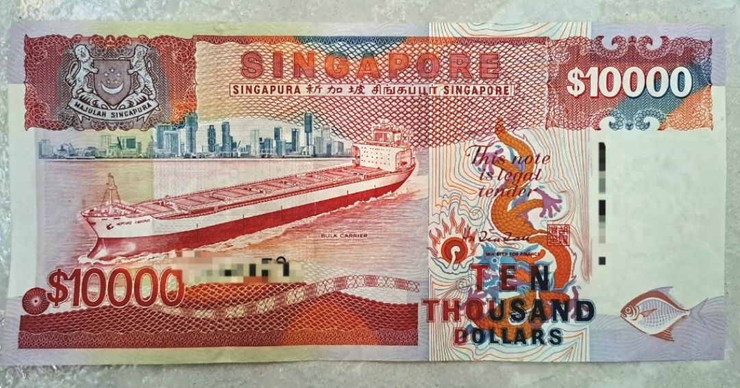 $10,000 sgd ship series note, Hobbies & Toys, Memorabilia ...
