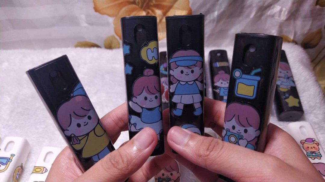 10 ml. Mini Cute Portable Spray Hand sanitizer Spray Refillable Perfume ...