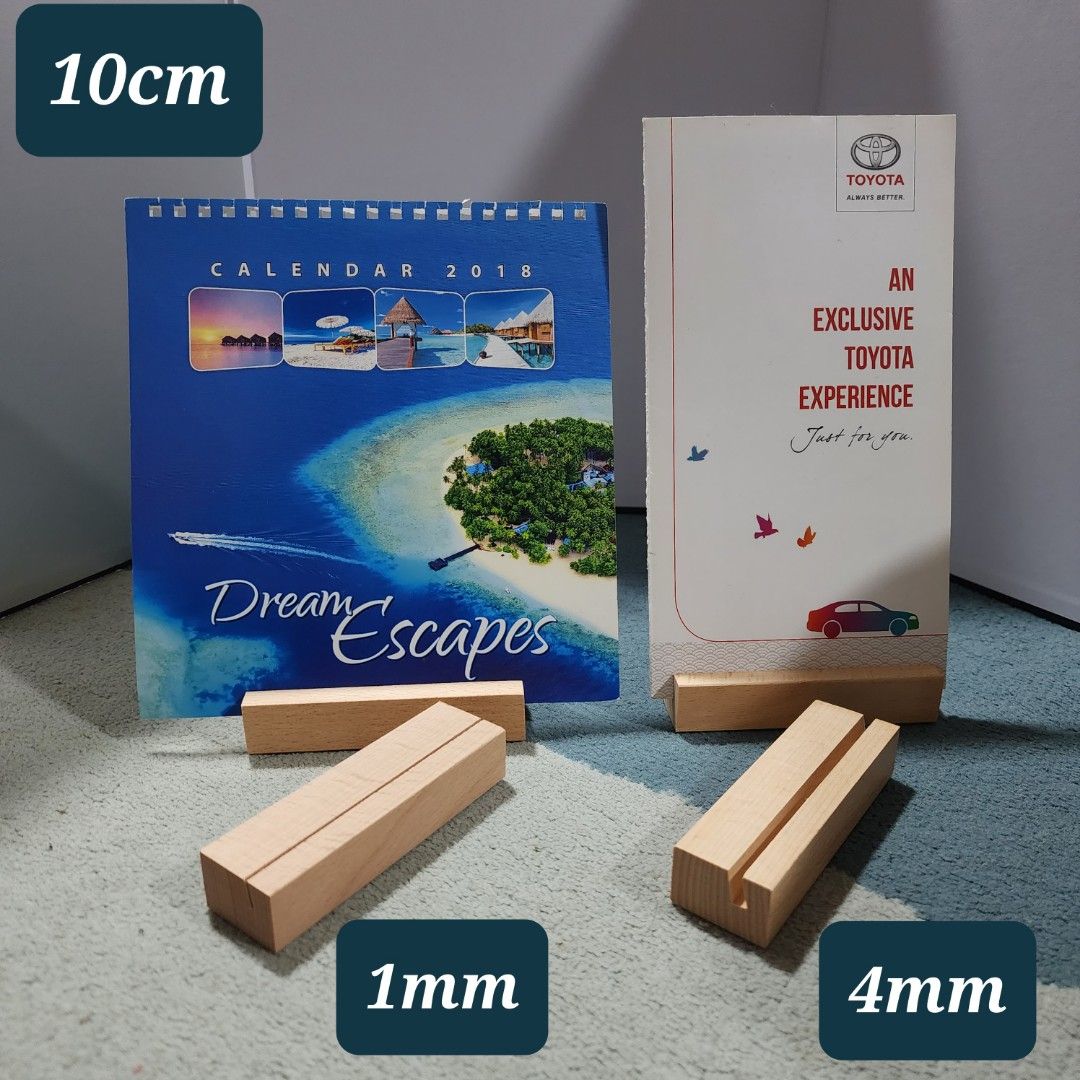 A4/A5/A6 Card Holder | Calendar Card Holders - 10cm/16cm/21cm Holder ...