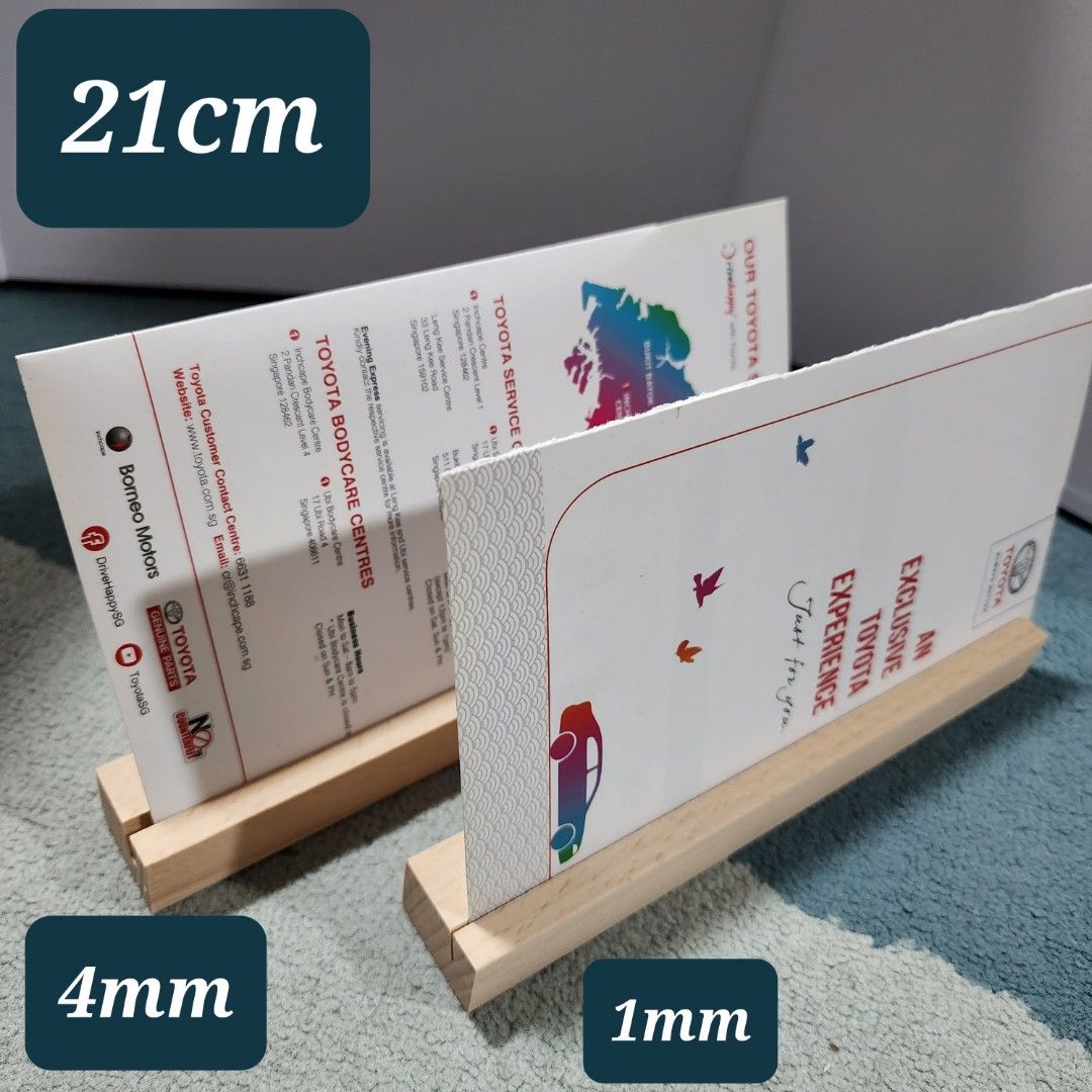 A4/A5/A6 Card Holder | Calendar Card Holders - 10cm/16cm/21cm Holder ...