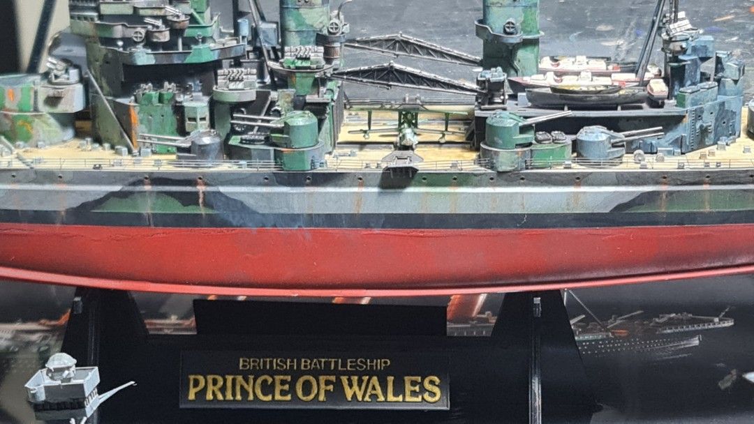 1/350 scale Prince Of Wales & Repulse Tamiya & Trumpeter model kit full ...
