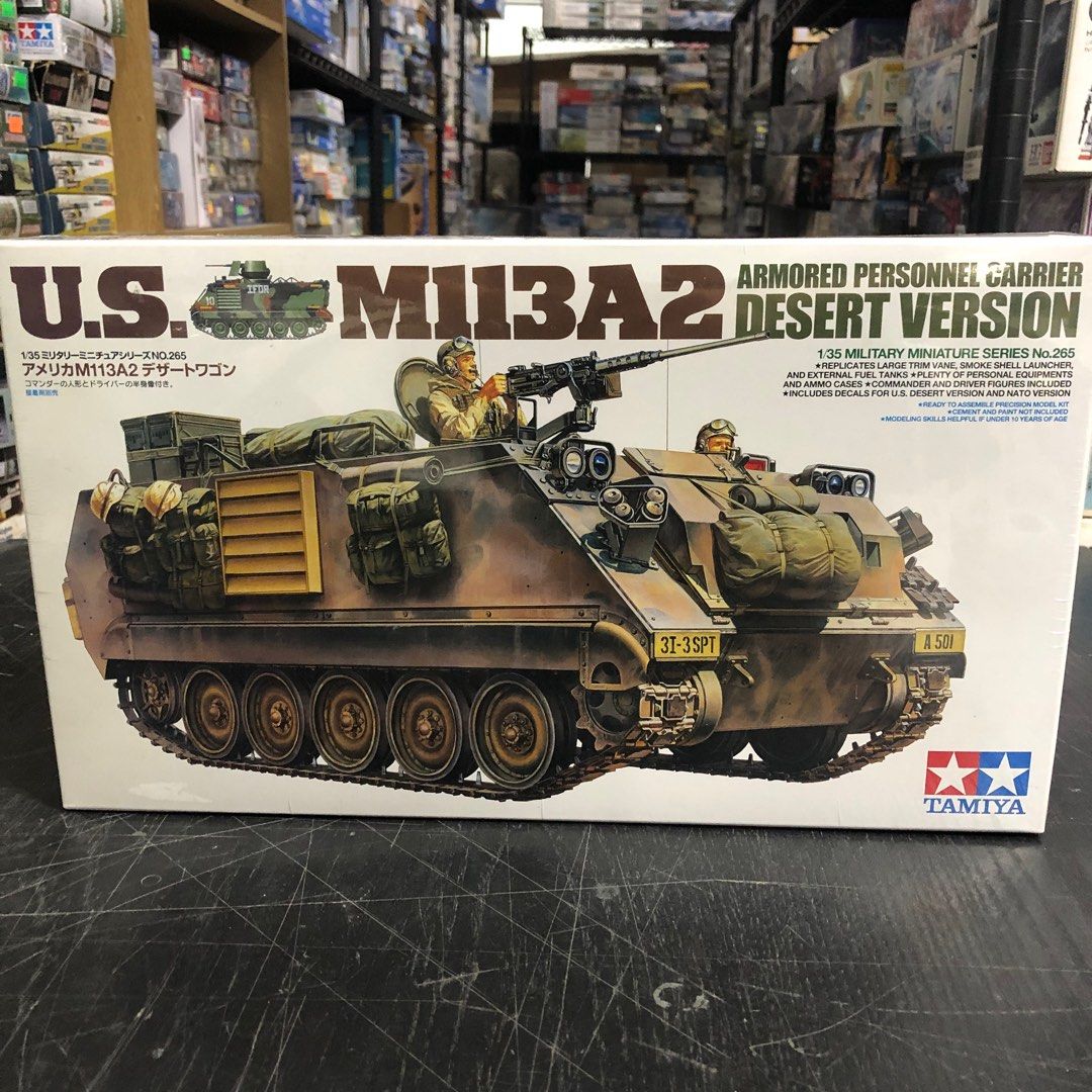 1/35 Tamiya US M113 A2 Desert Version Model Kit, Hobbies & Toys, Toys ...