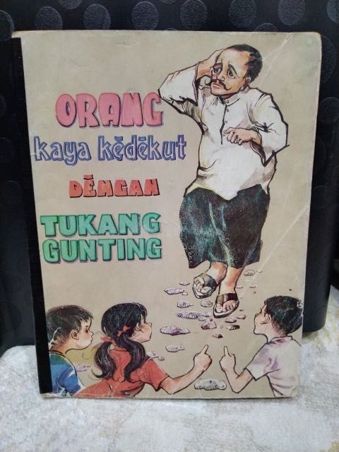 (1969) Orang Kaya Kedekut Dengan Tukang Gunting Siri Buku Cherita Untok ...