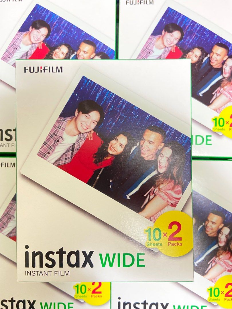 20s Plain Instax Wide Films, Photography, Photography Accessories ...