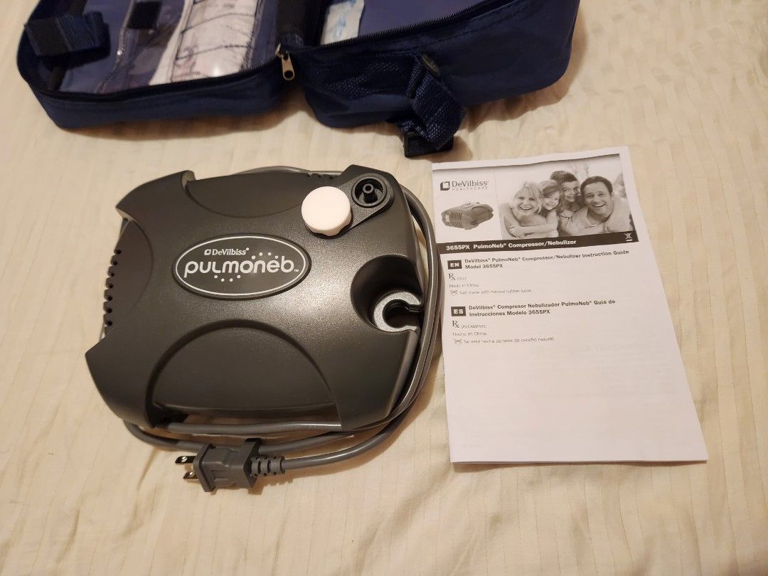 3655PX PulmoNeb Compressor/Nebulizer, Health & Nutrition, Medical ...