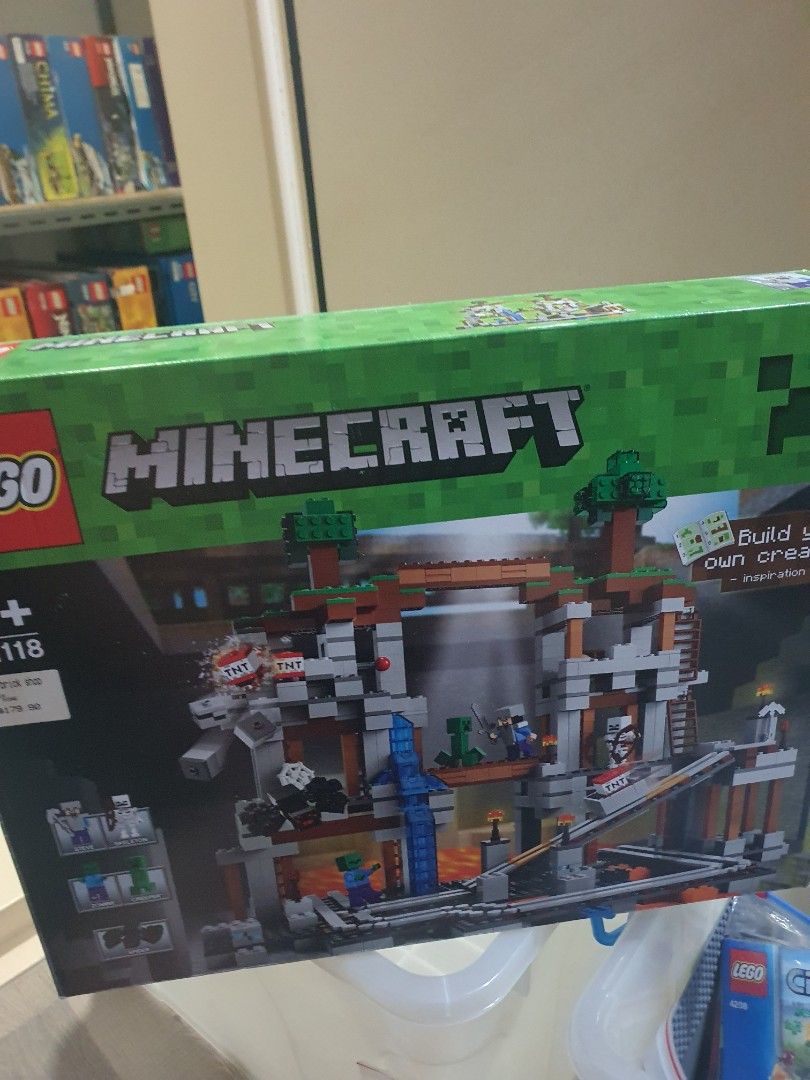 3 Sets Of Discontinued Lego Minecraft, Hobbies & Toys, Toys & Games on ...