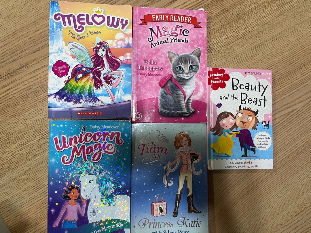 Storybooks for girls (5 books for $9), Hobbies & Toys, Books ...